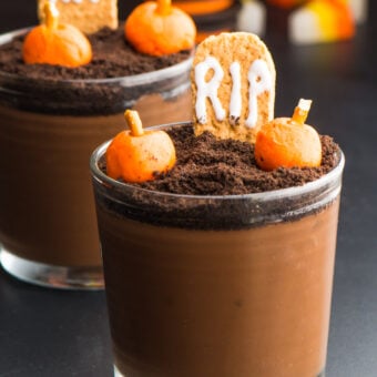 Vegan Halloween Pudding Cups Recipe - Namely Marly