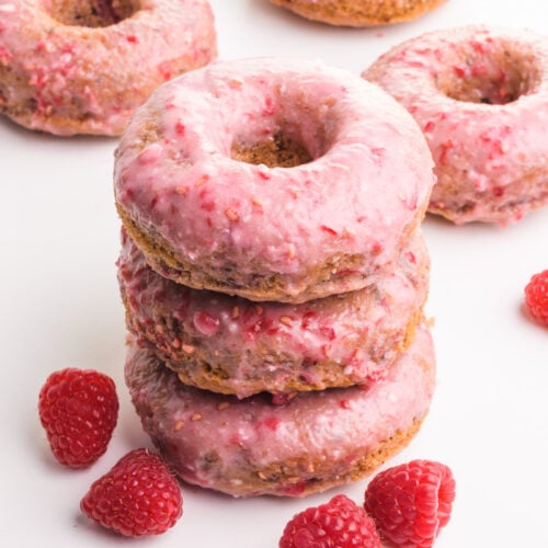 Raspberry Donuts Recipe (Ready in 30 Minutes!) - Namely Marly