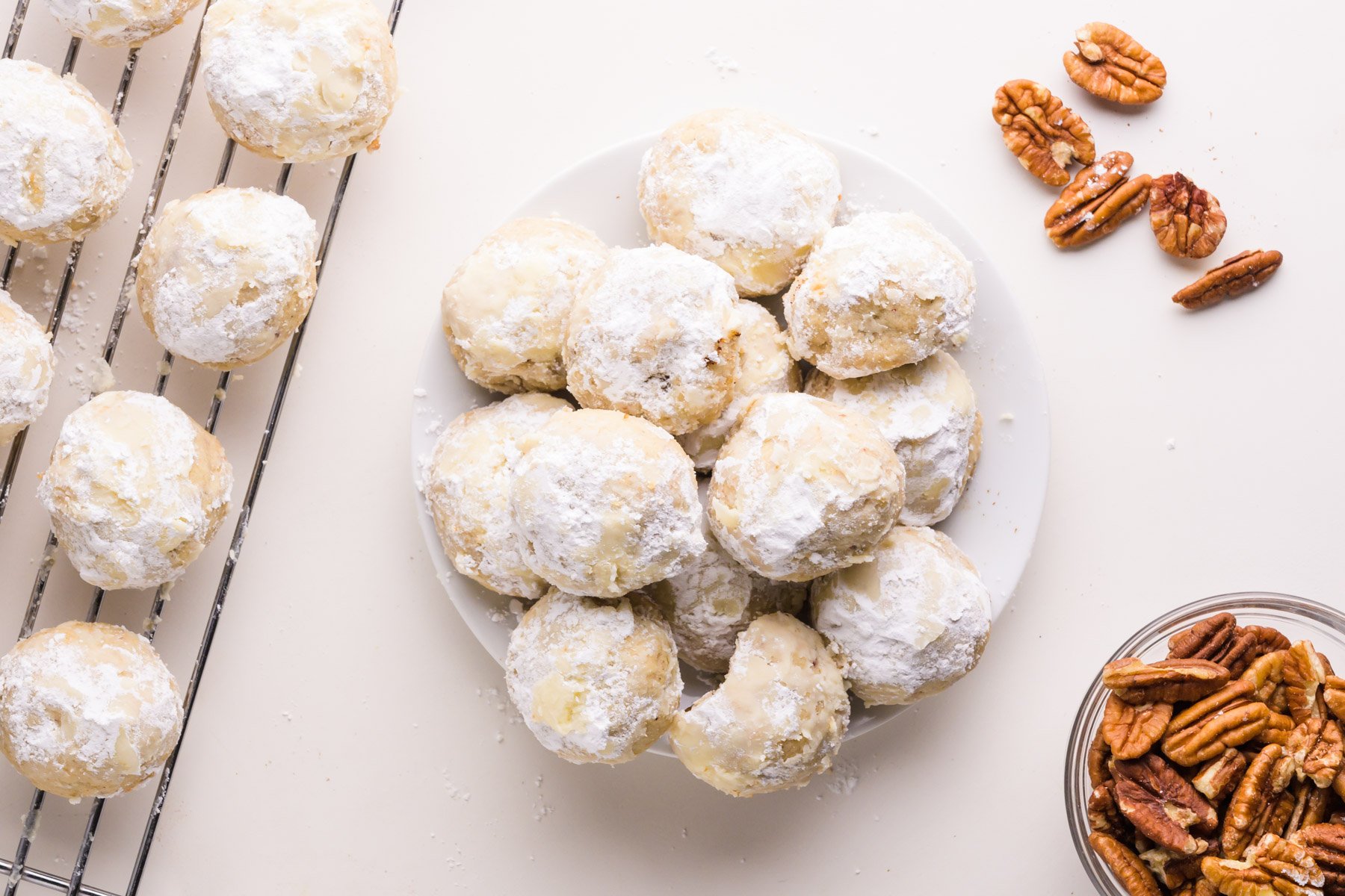 Vegan Snowball Cookies - Namely Marly