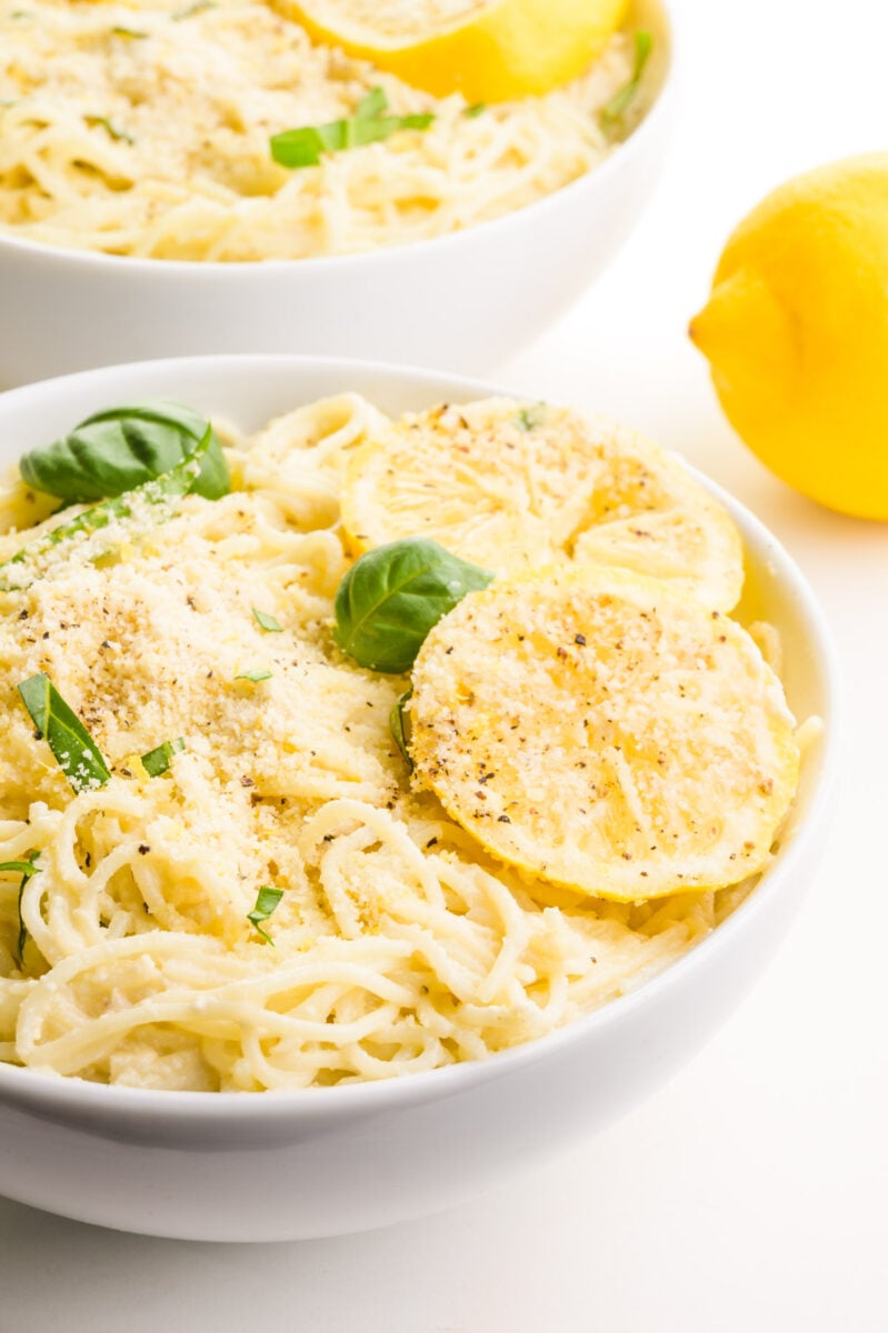 Vegan Lemon Pasta A Creamy Pasta Recipe Everyone Will Love - Namely Marly
