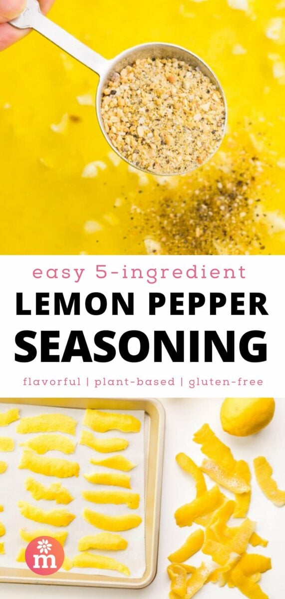 Lemon Pepper Seasoning - Made with only Five Ingredients! - Namely Marly