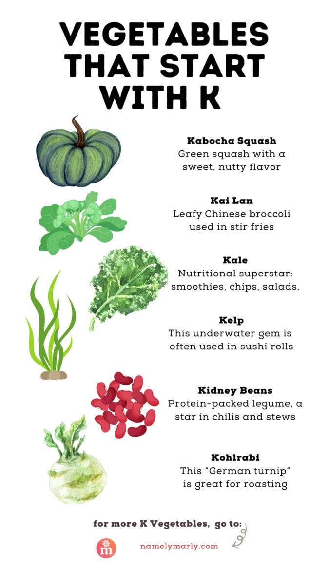 Vegetables That Start with K - Namely Marly
