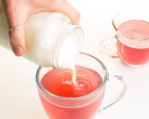 Pretty in Pink Matcha Latte - Energizing Dairy-Free Beverage - Namely Marly