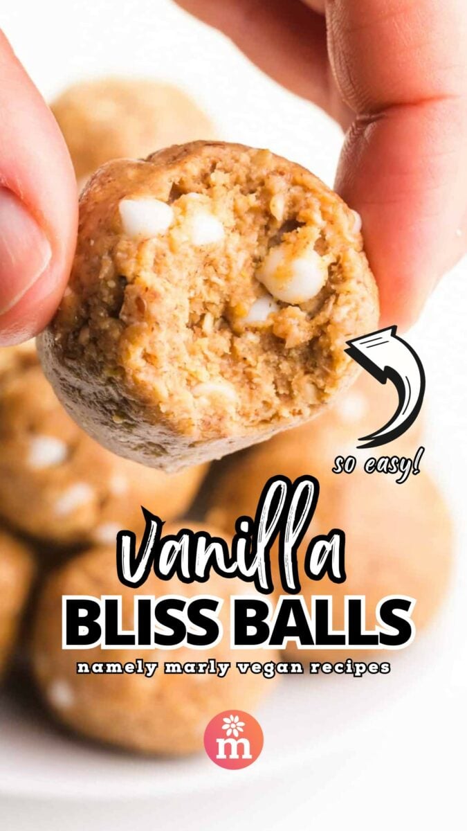 Deliciously Easy Vanilla Bliss Balls - Namely Marly