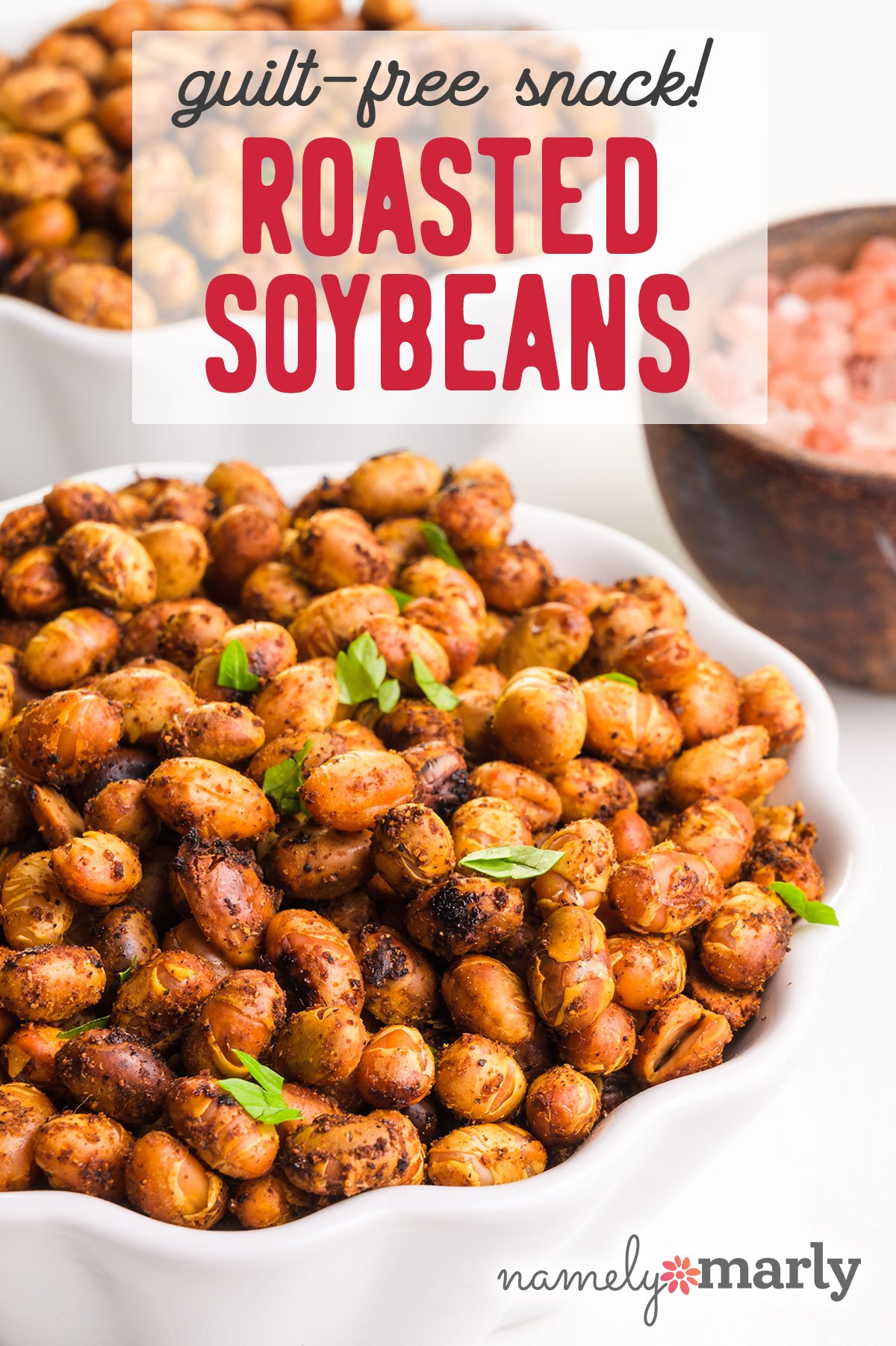 Crunchy Roasted Soybeans: A Healthy Plant-Based Snack - Namely Marly