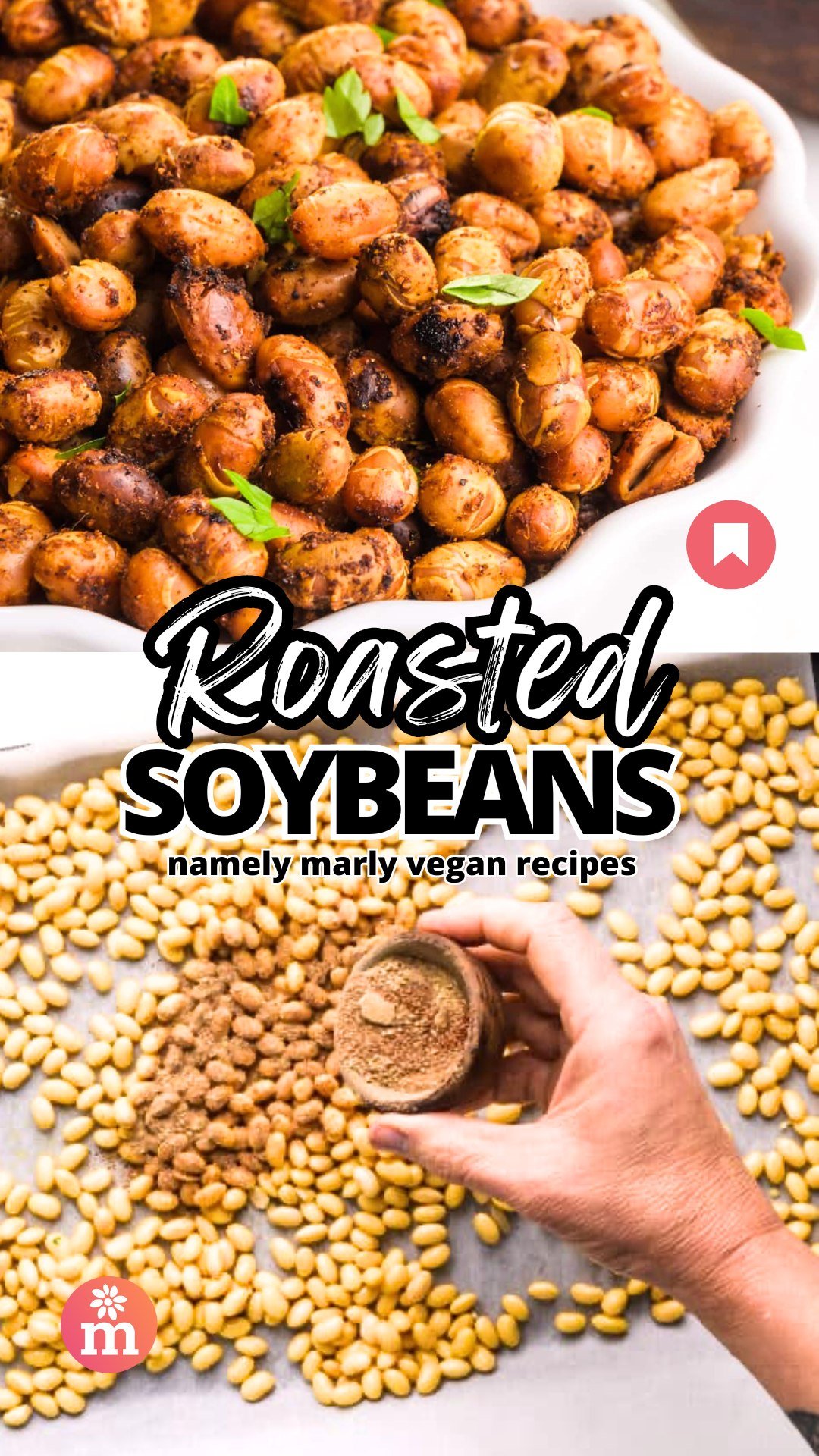 Crunchy Roasted Soybeans: A Healthy Plant-Based Snack - Namely Marly