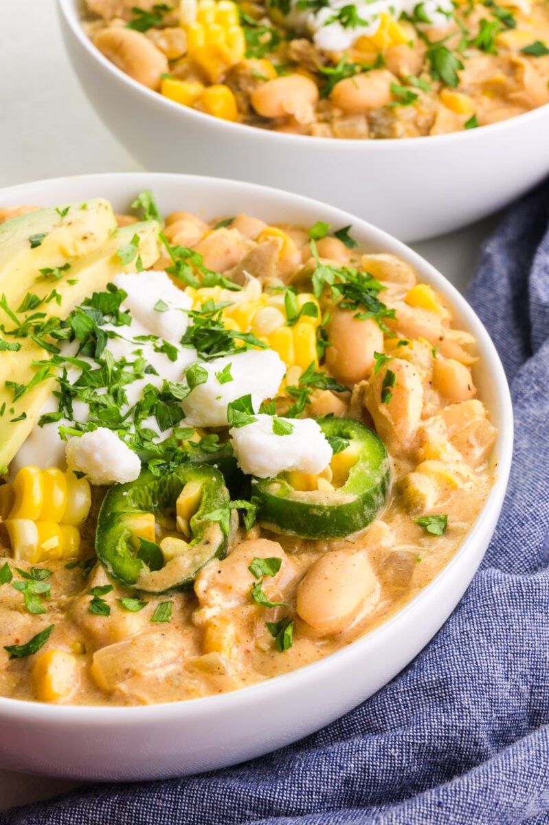 Vegan White Bean Chili - Namely Marly