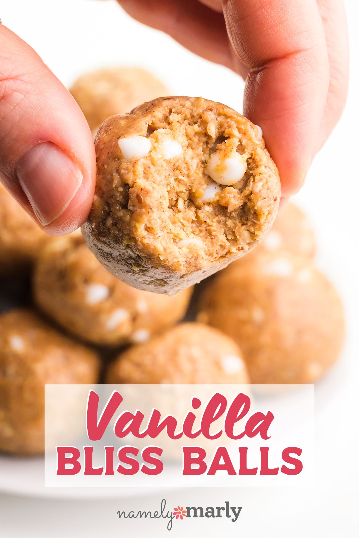 Deliciously Easy Vanilla Bliss Balls - Namely Marly